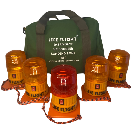 Life Flight Helicopter Portable Emergency Landing Zone Light Kits ...